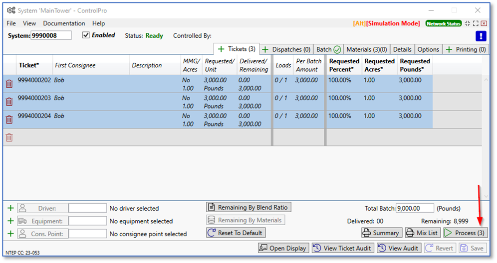 Multi-Ticket Batching – Murray Equipment