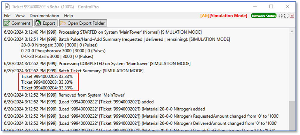 Multi-Ticket Batching – Murray Equipment