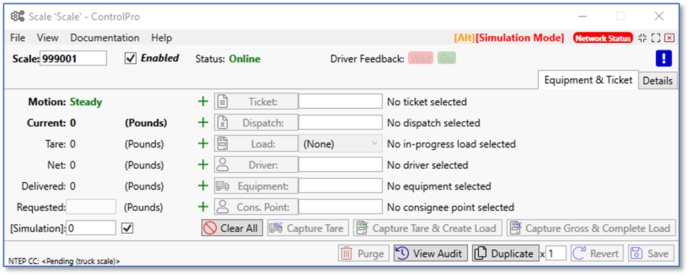 Manual scale system – Murray Equipment