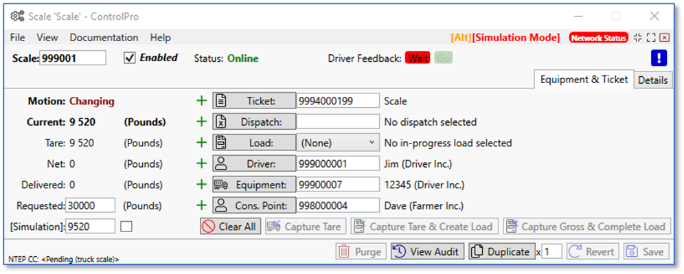 Manual scale system – Murray Equipment
