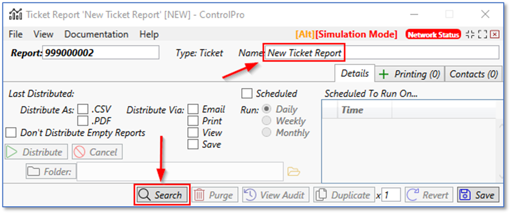 Ticket Reports – Murray Equipment