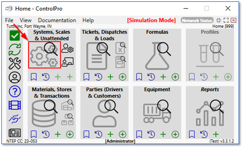 Assign Materials to System – Murray Equipment